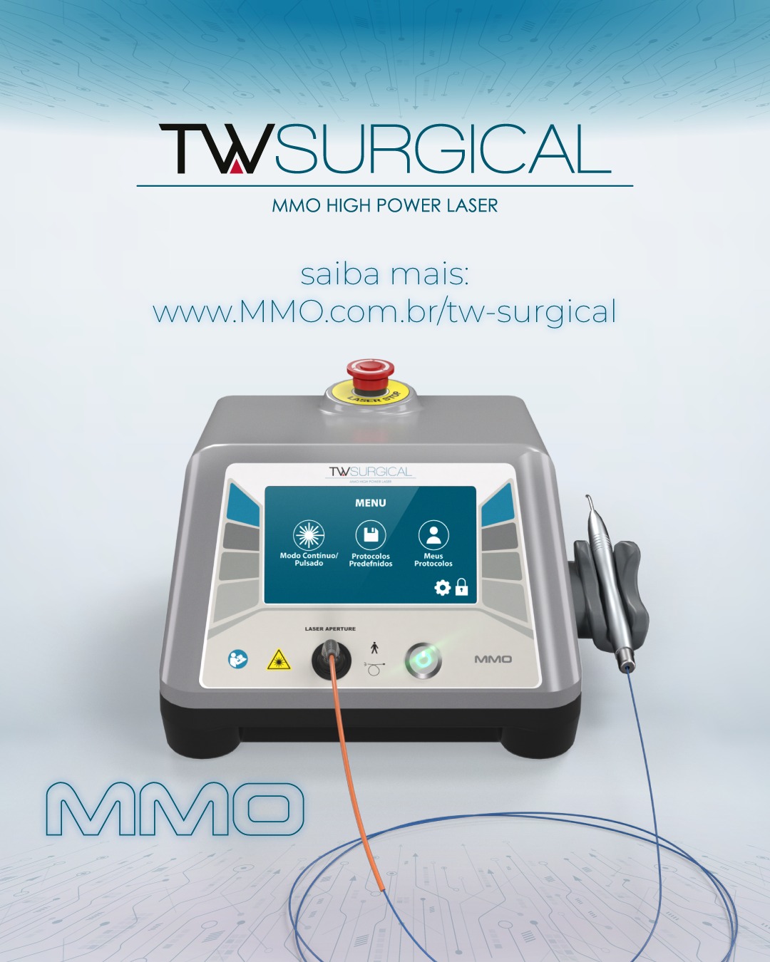 Novo TW Surgical MMO High Power Laser - Laser Cirúrgico Odontológico de ...